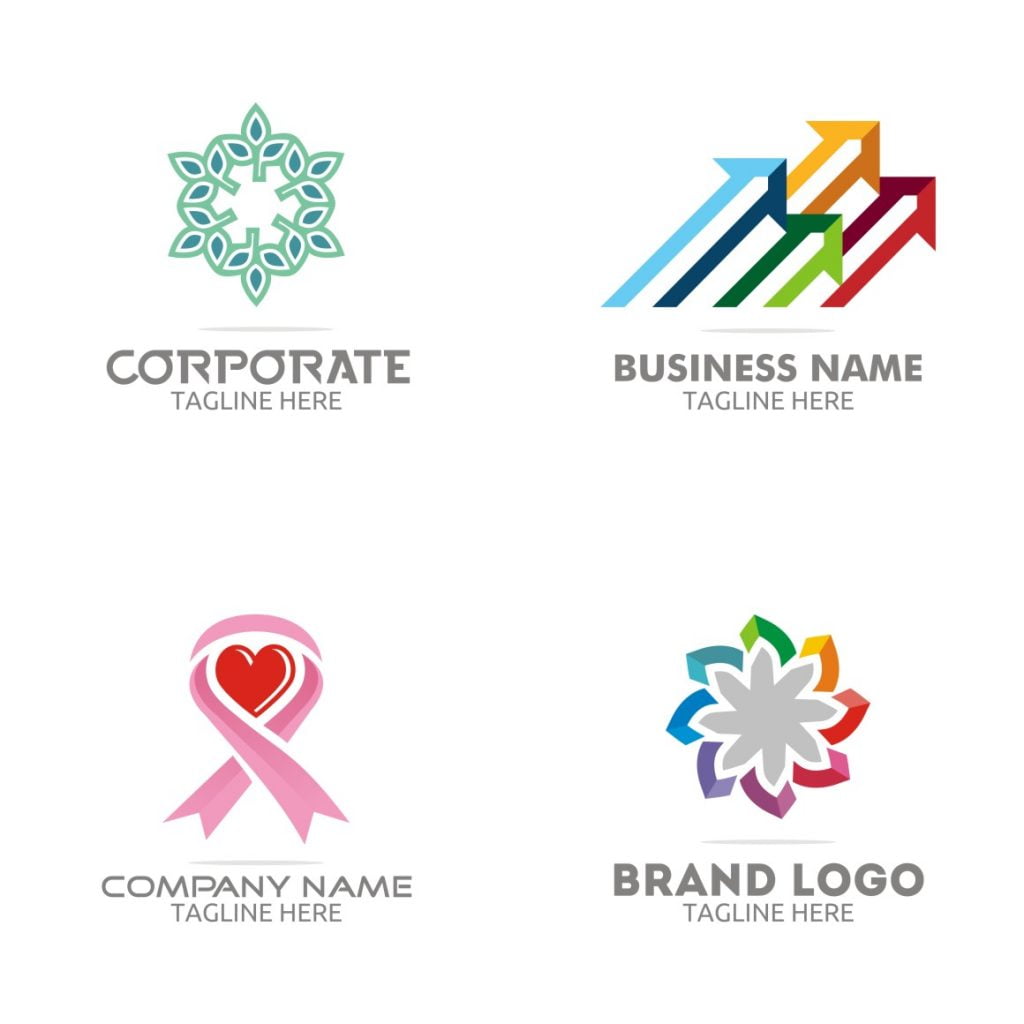 Free Logo Set V.3 – GraphicsFamily