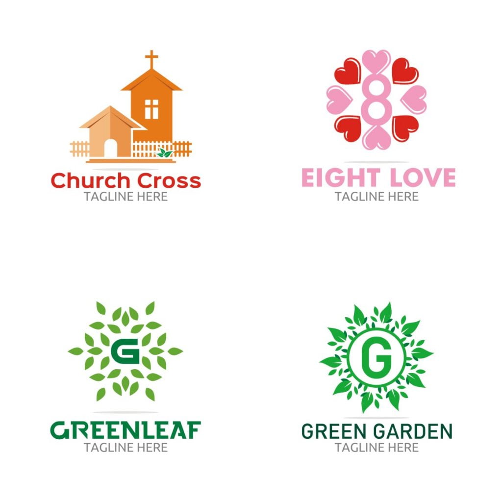 Free Logo Set V.4 – GraphicsFamily