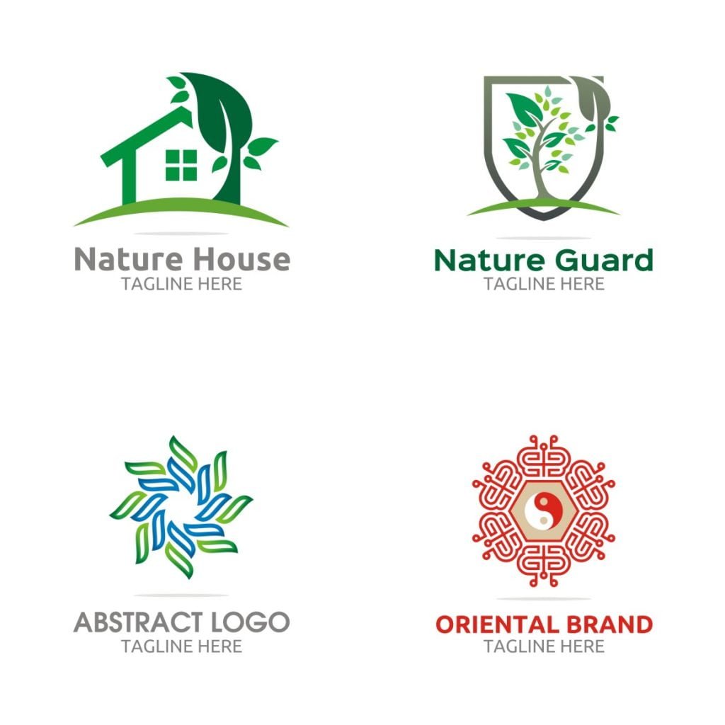 Free Logo Set V.12 – GraphicsFamily