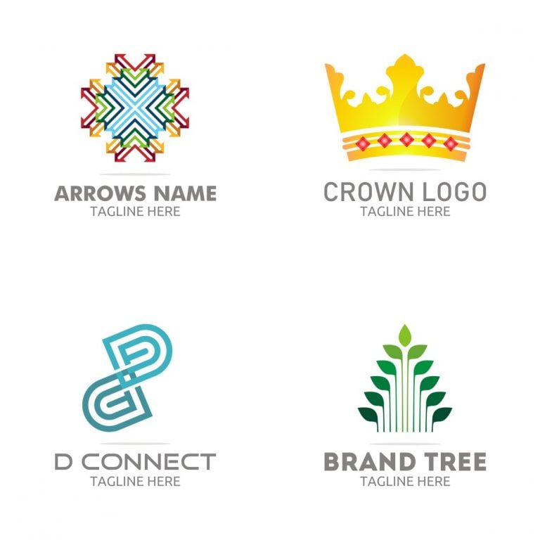 Free Logo Set V.14 – GraphicsFamily