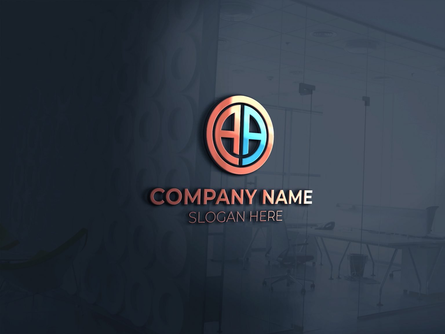 Free AA Letter Mark Logo Design vector – GraphicsFamily