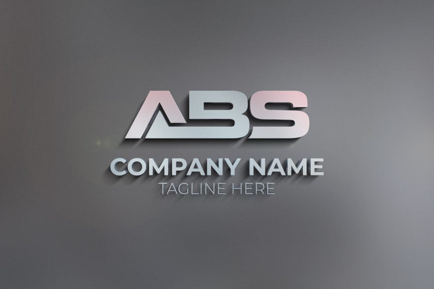 Initial ABS Letter Monogram Logo Free Vector – GraphicsFamily