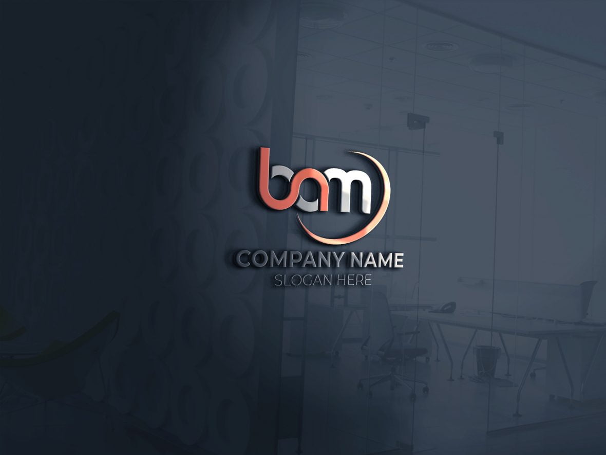 Initial BAM Letter Monogram Free Vector – GraphicsFamily