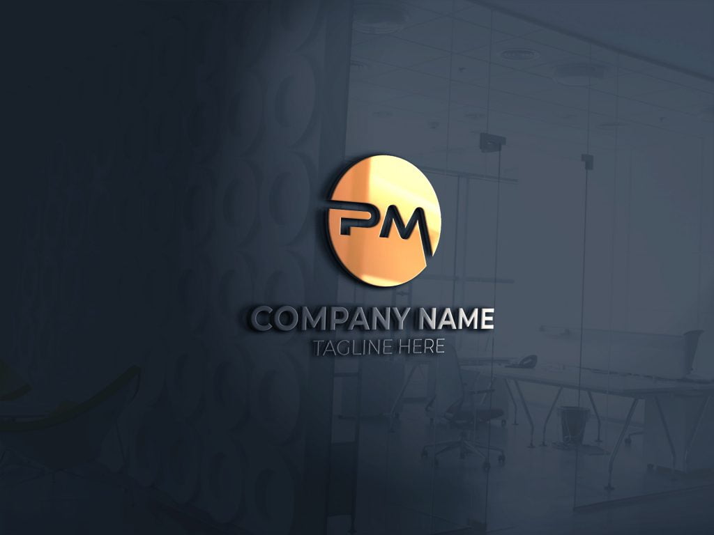 Initial PM Letter Logo Design Free Download – GraphicsFamily