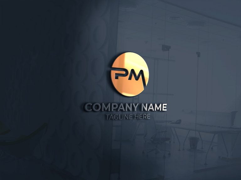 Initial PM Letter Logo Design Free Download – GraphicsFamily