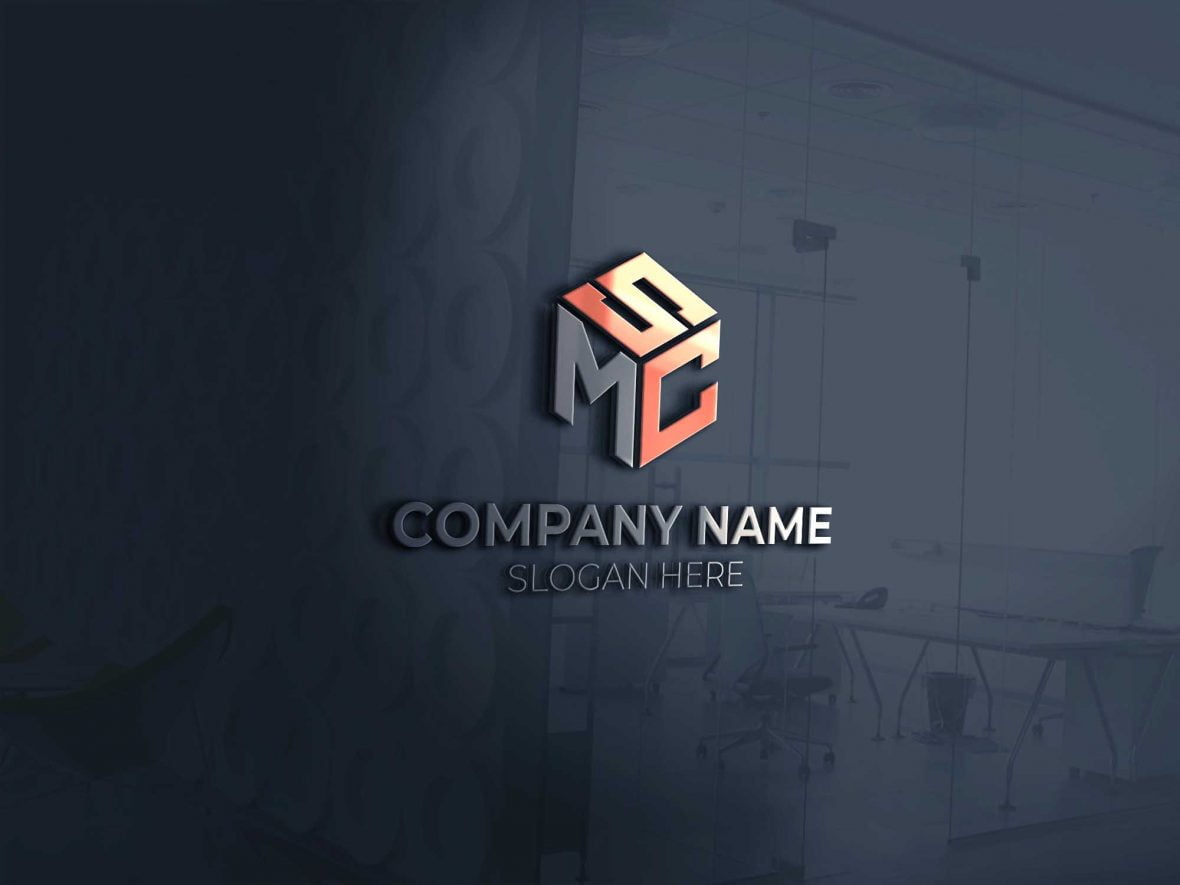 Creative Initial SMC Letter Logo Free Vector – GraphicsFamily