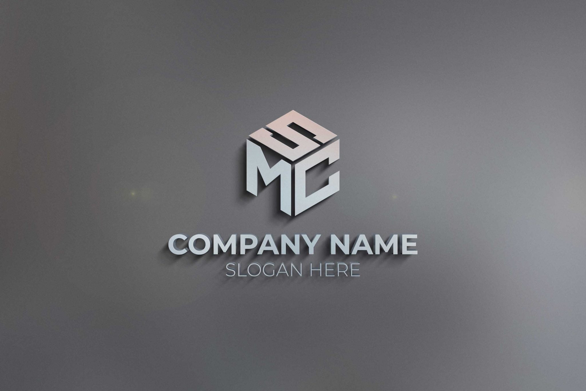 Creative Initial SMC Letter Logo Free Vector – GraphicsFamily