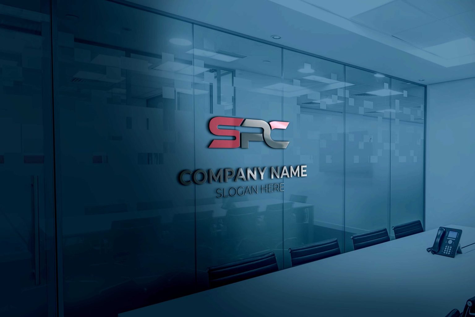 Initial SPC Letter Logo Free Tamplate – GraphicsFamily