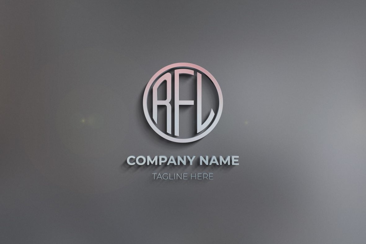 Initial RFL Letter Logo Design Free download – GraphicsFamily