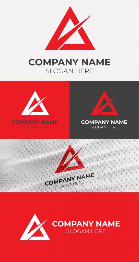 Modern A Letter Mark Free Vector – GraphicsFamily