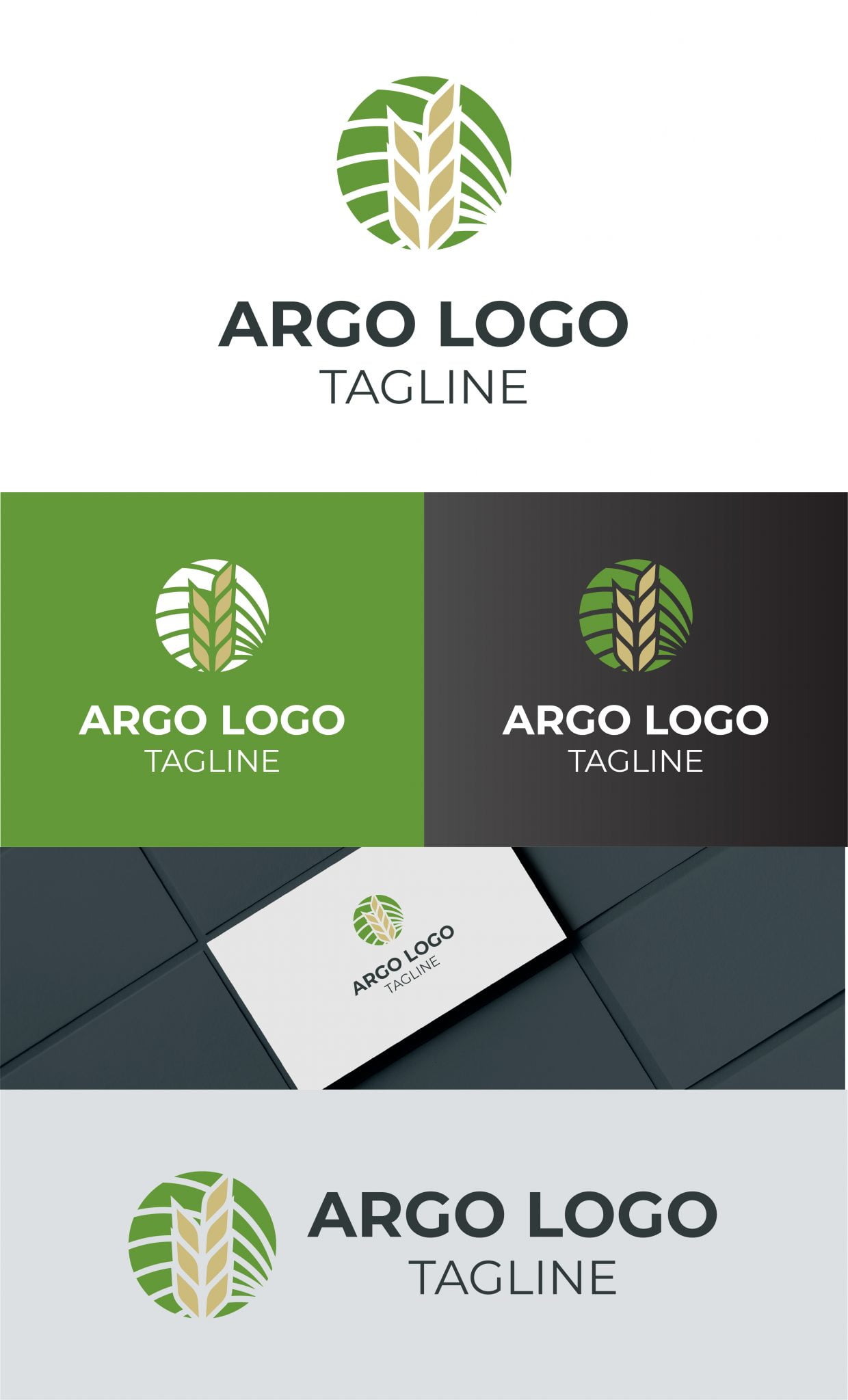 Agro Logo Design Template – GraphicsFamily