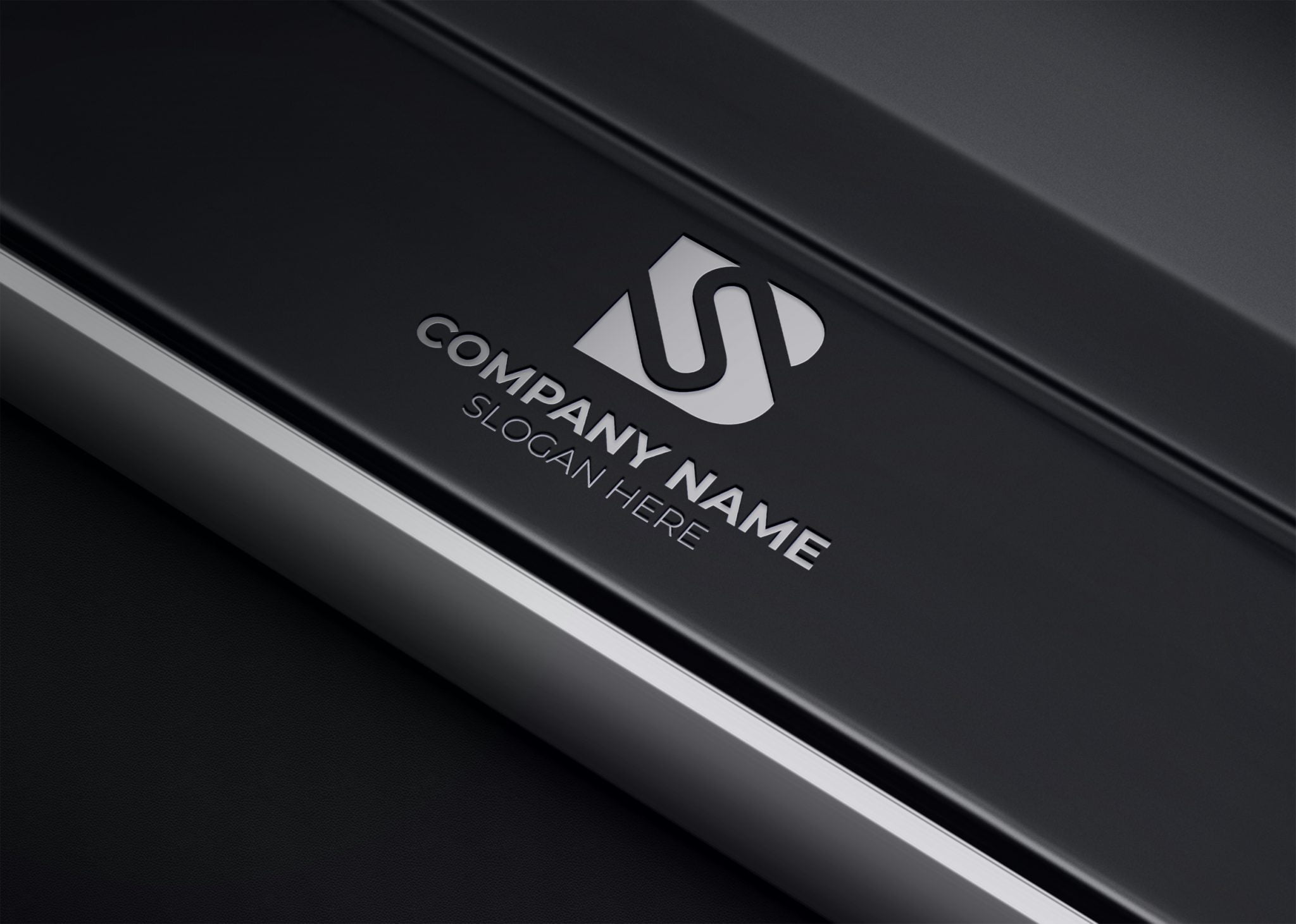 Initial BS Letter Logo Free Vector – GraphicsFamily