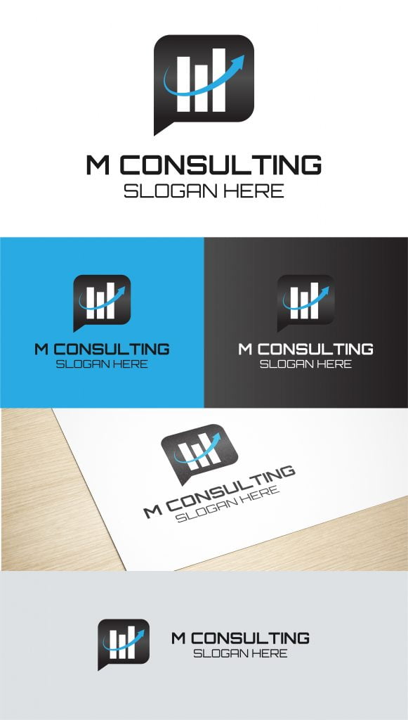 Consulting Logo Design – GraphicsFamily