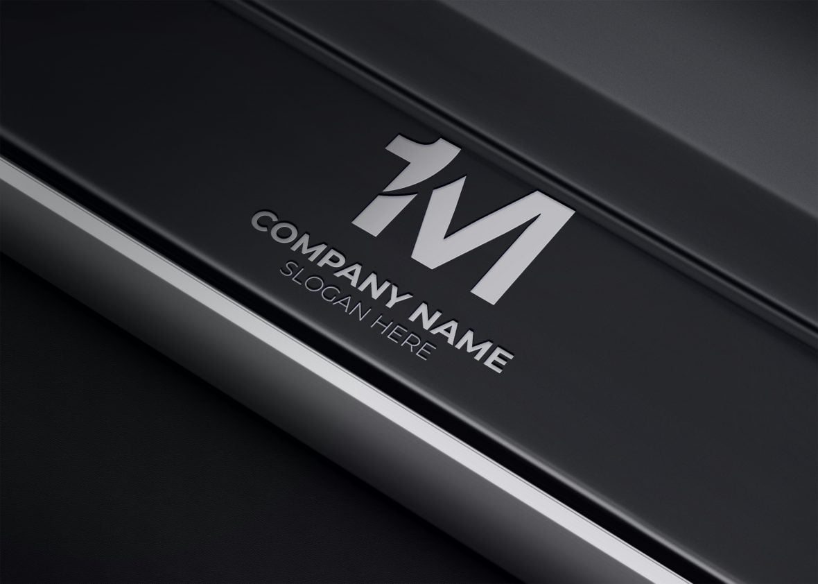 1M Initial Letter Logo Design Free Template – GraphicsFamily