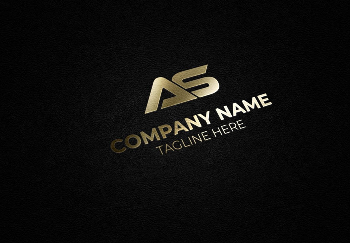 Initial AS Letter Monogram Free Vector – GraphicsFamily