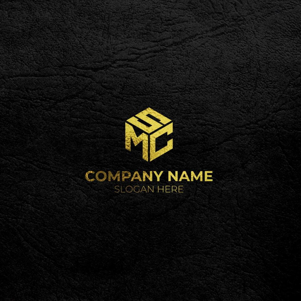 Creative Initial SMC Letter Logo Free Vector – GraphicsFamily