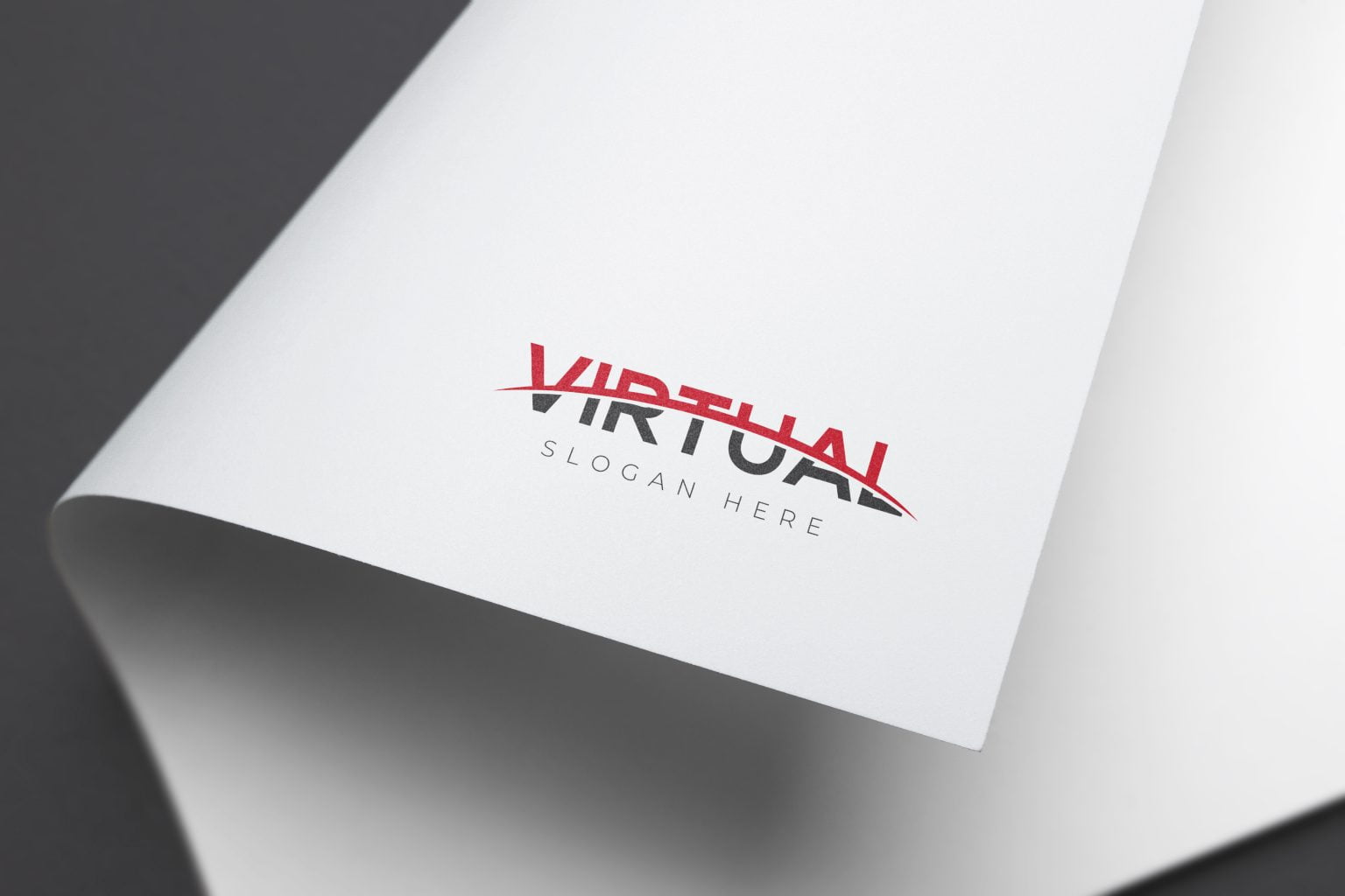 Modern Virtual Logo Design Free – GraphicsFamily