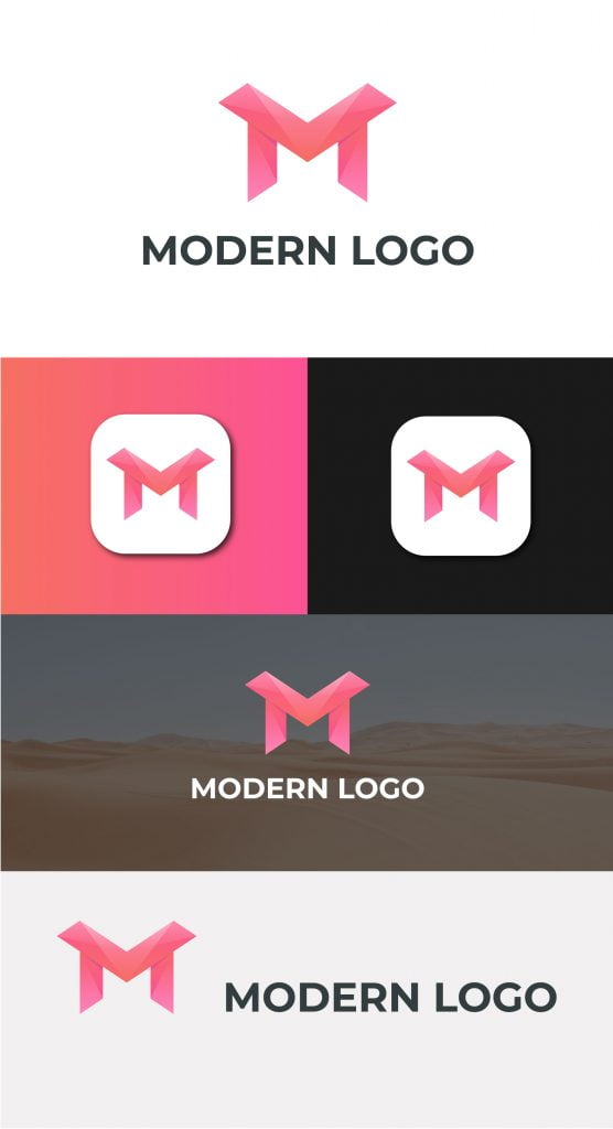 1+ Best Free Modern M Logo PSD Templates To Download - GraphicsFamily