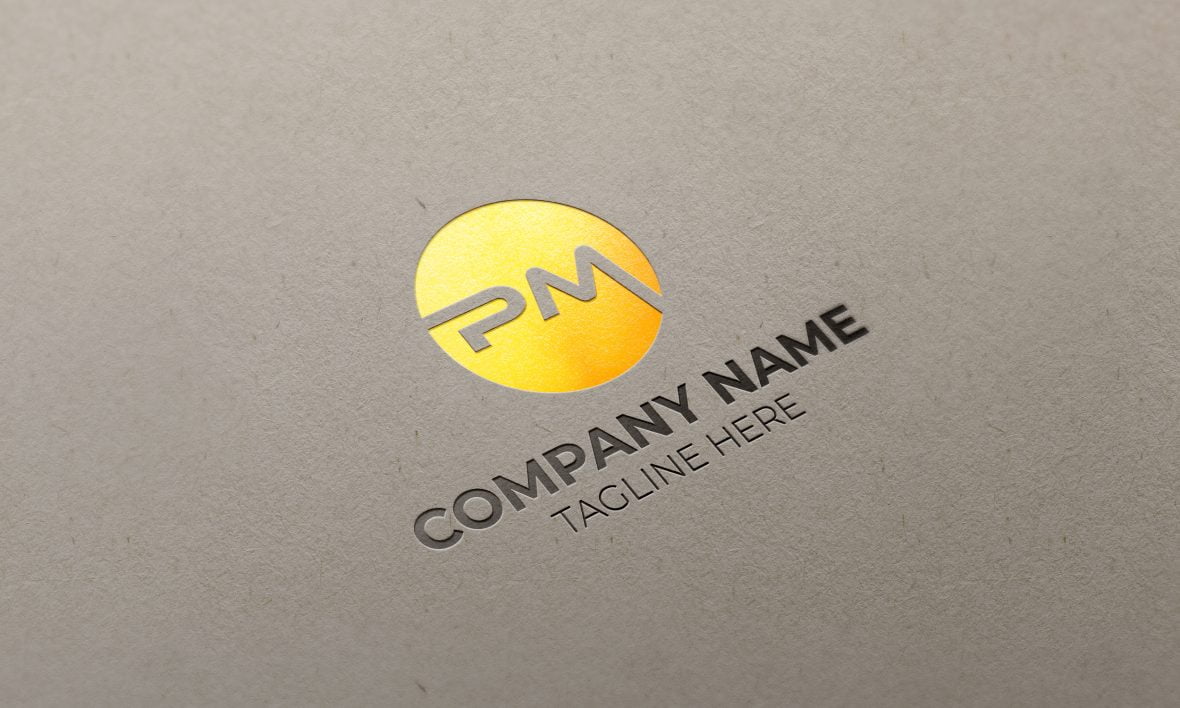 Initial PM Letter Logo Design Free Download – GraphicsFamily