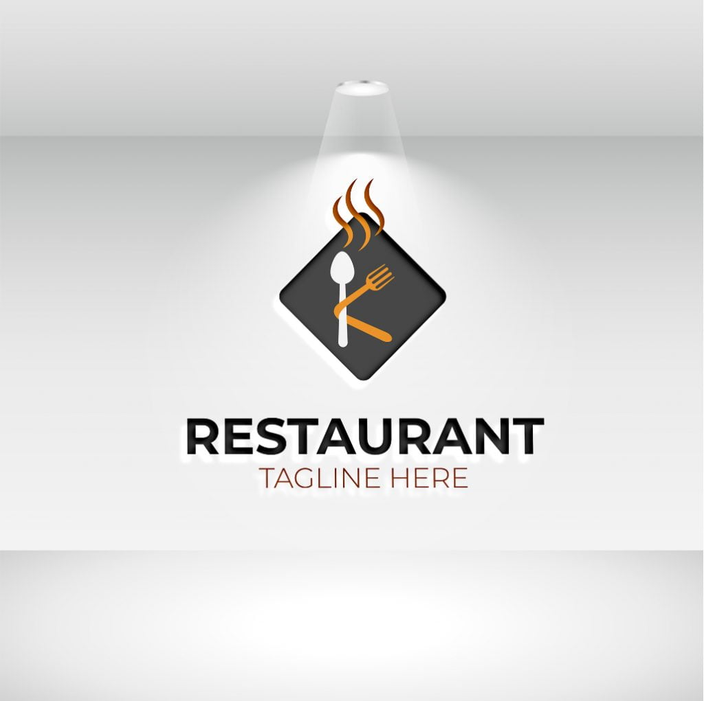 Free Restaurant Logo Design – GraphicsFamily