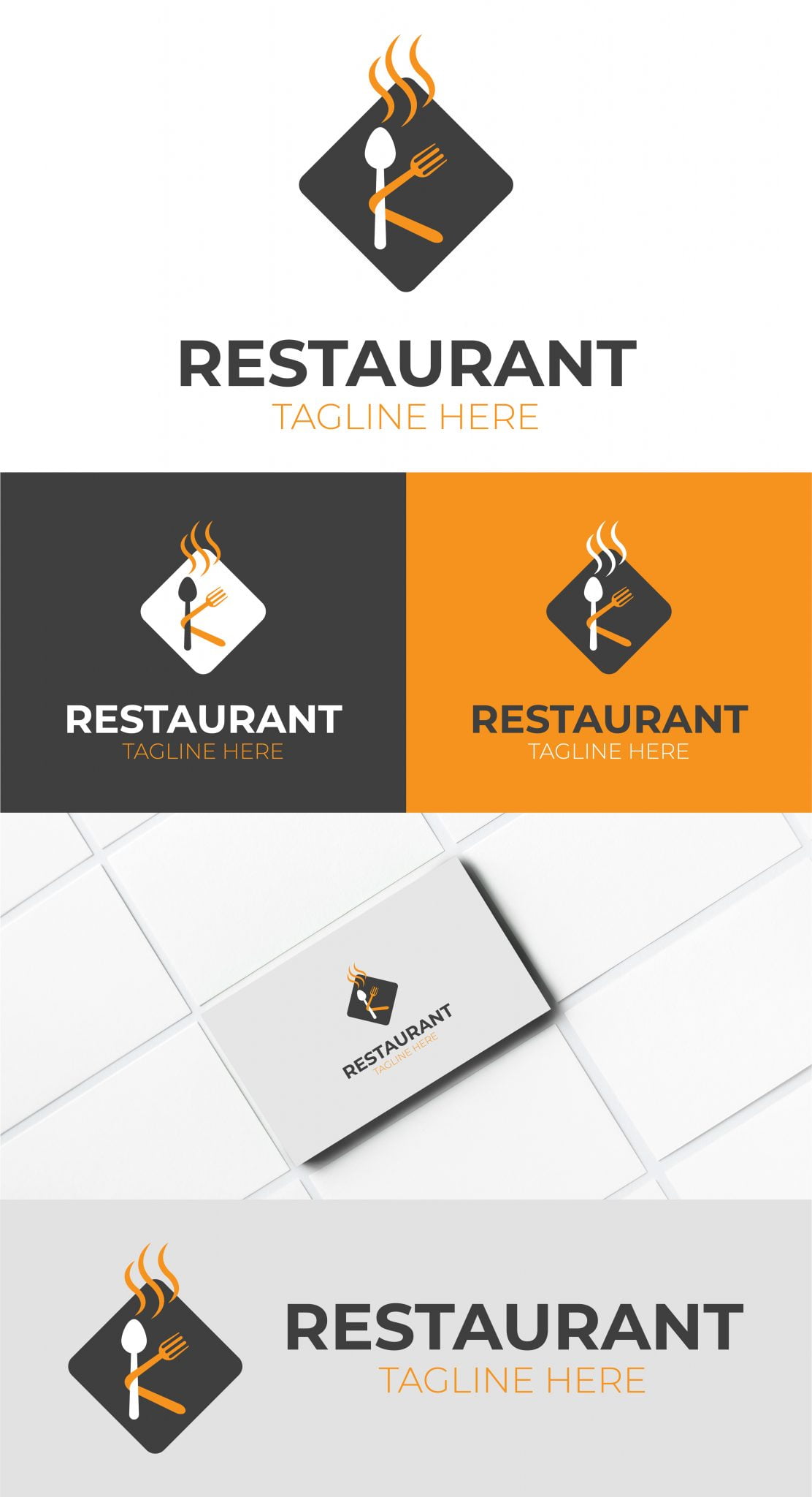 Free Restaurant Logo Design – GraphicsFamily