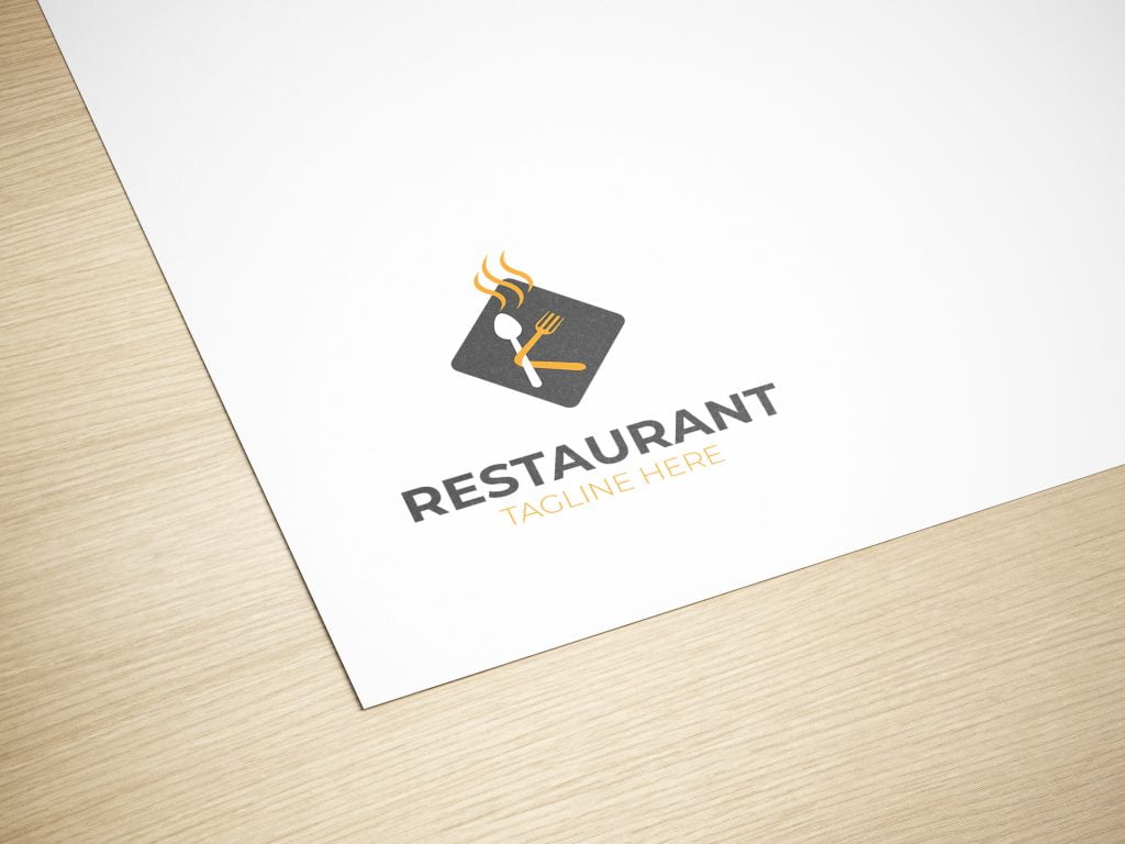 Free Restaurant Logo Design – GraphicsFamily