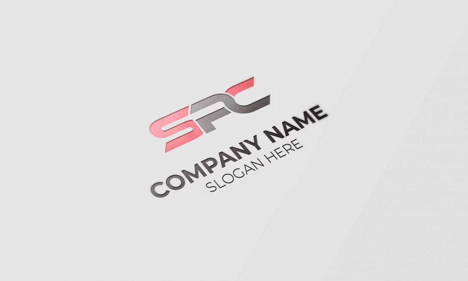 Initial SPC Letter Logo Free Tamplate – GraphicsFamily