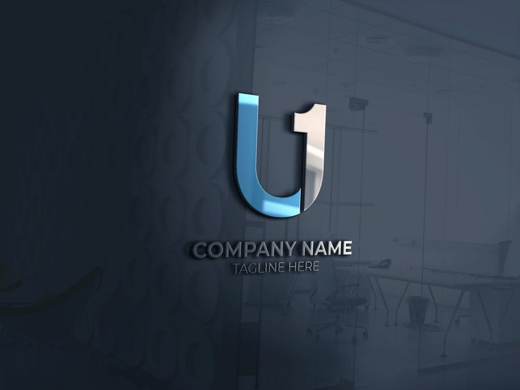 Initial U1 Letter Monogram Free Vector – GraphicsFamily