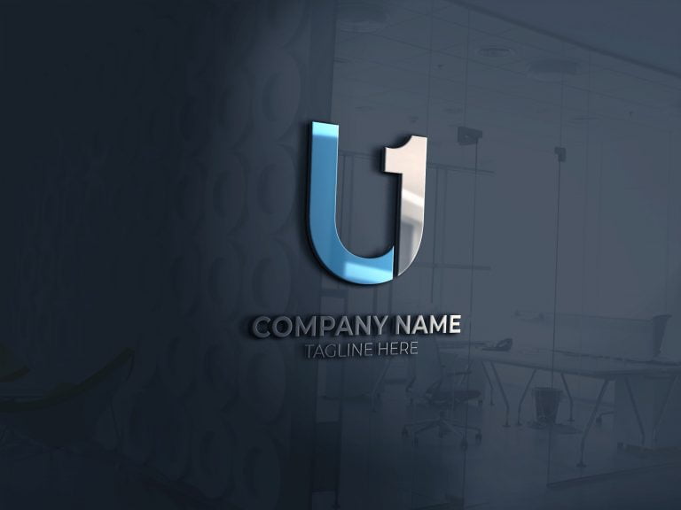 Initial U1 Letter Monogram Free Vector – GraphicsFamily