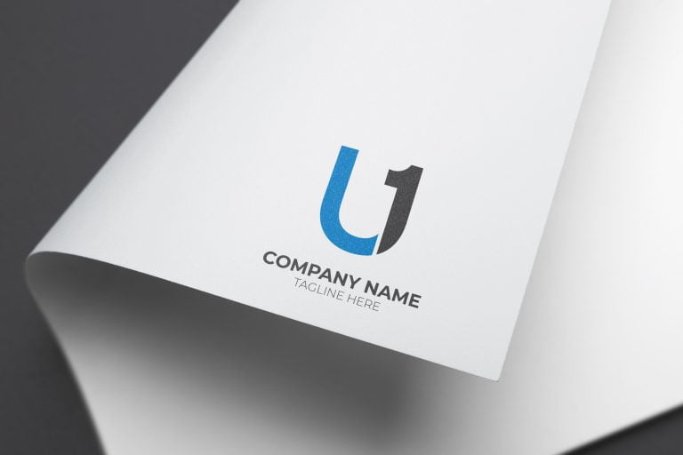 Initial U1 Letter Monogram Free Vector – GraphicsFamily