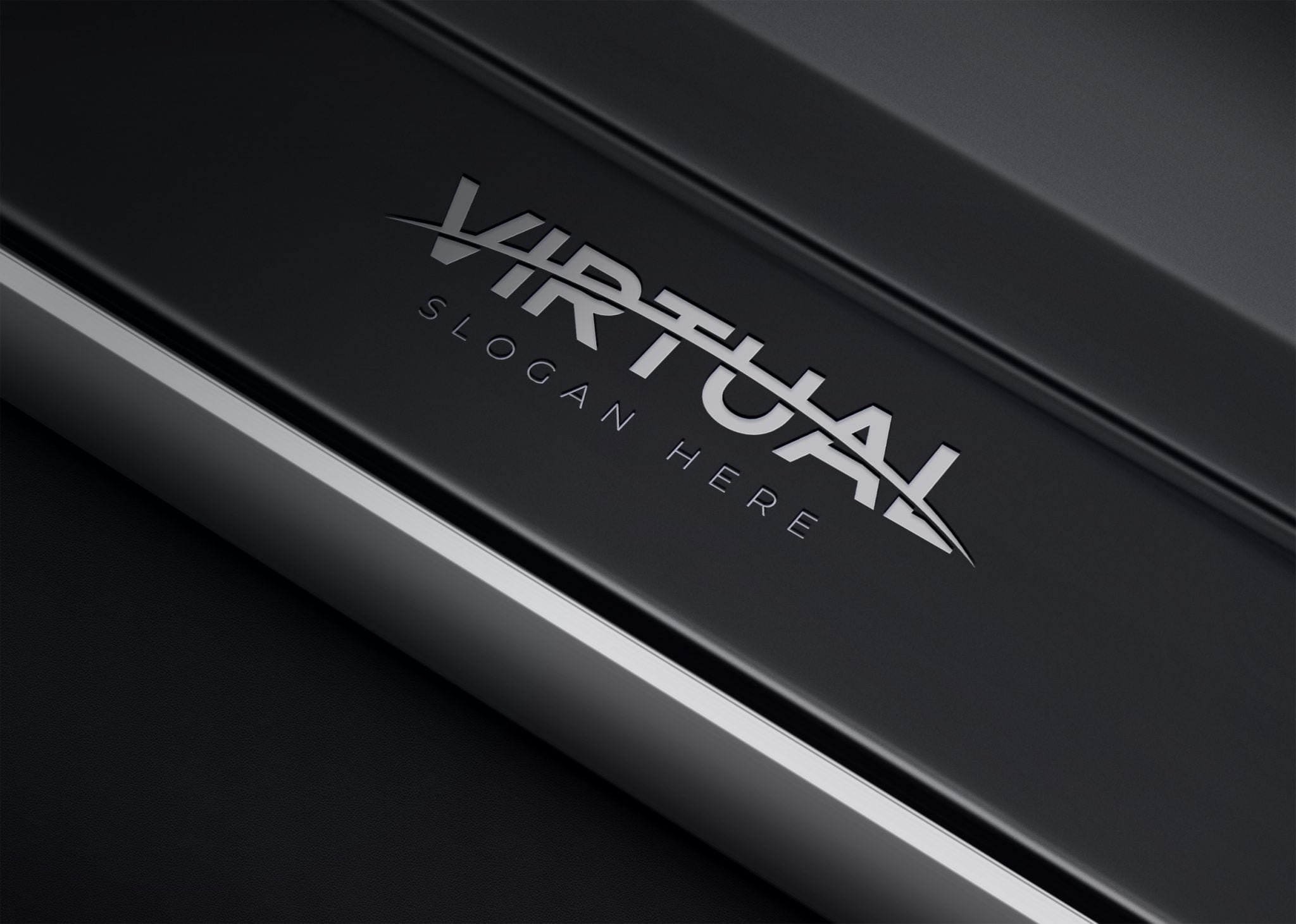 Modern Virtual Logo Design Free – GraphicsFamily