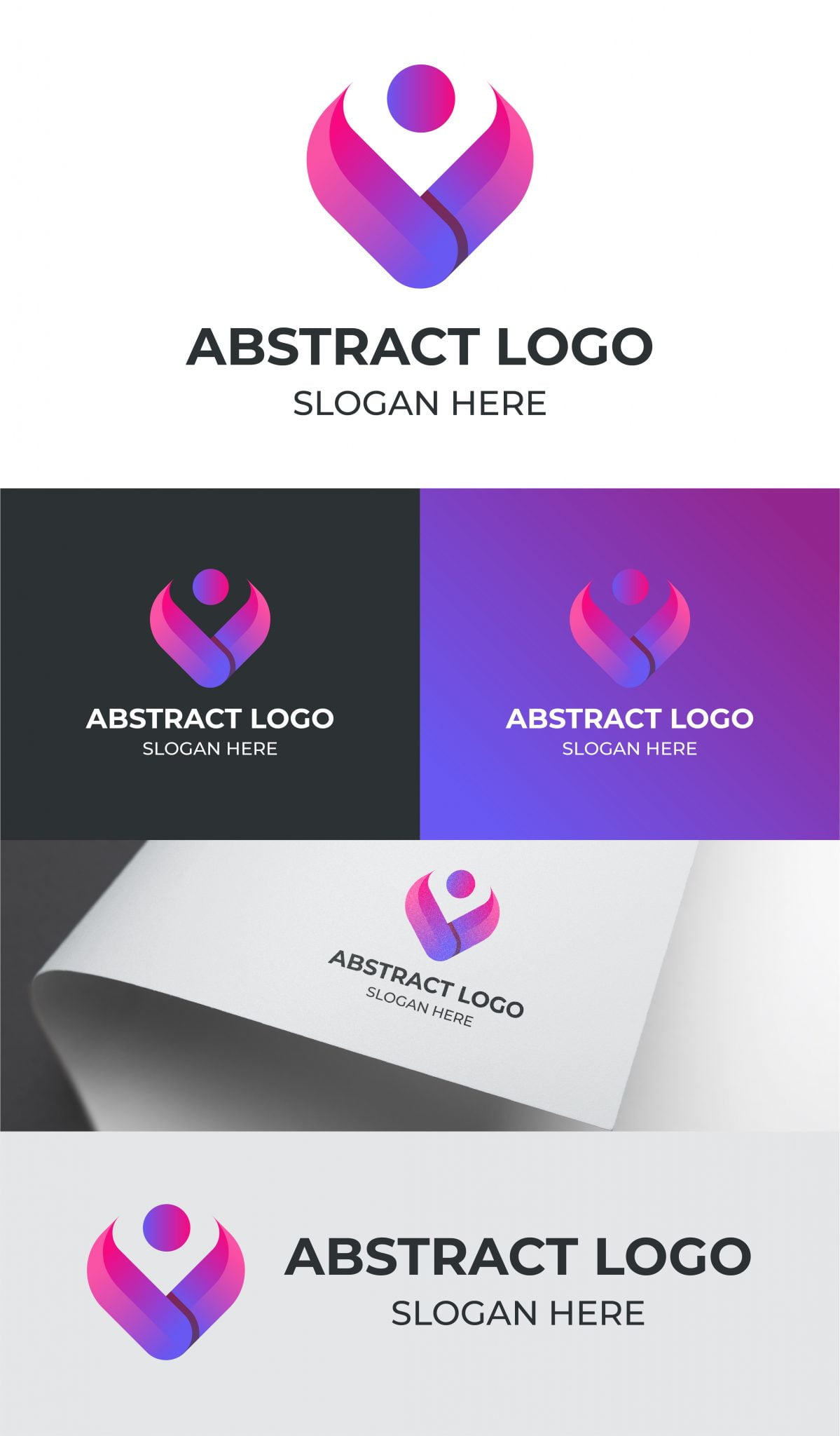 Free Abstract Logo Template – GraphicsFamily