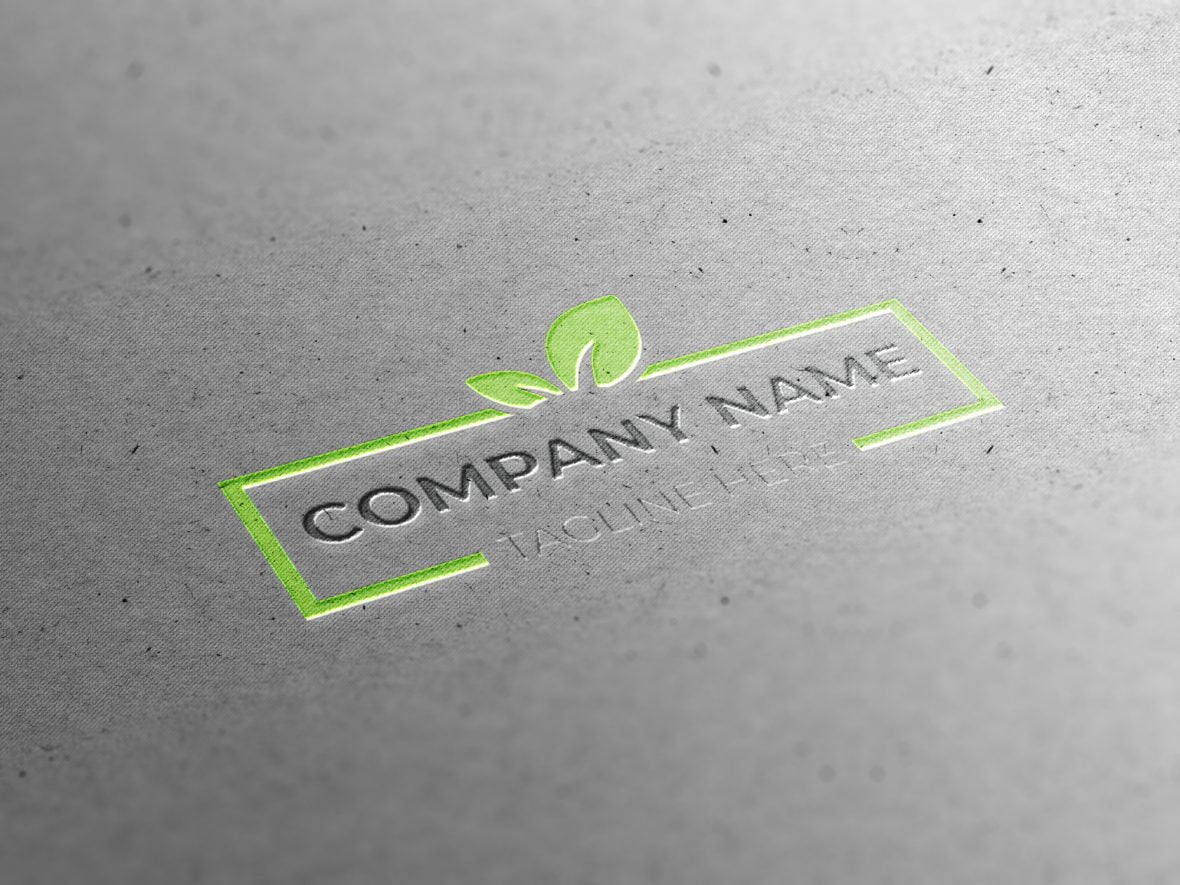 Free Green Logo Design Vector – GraphicsFamily