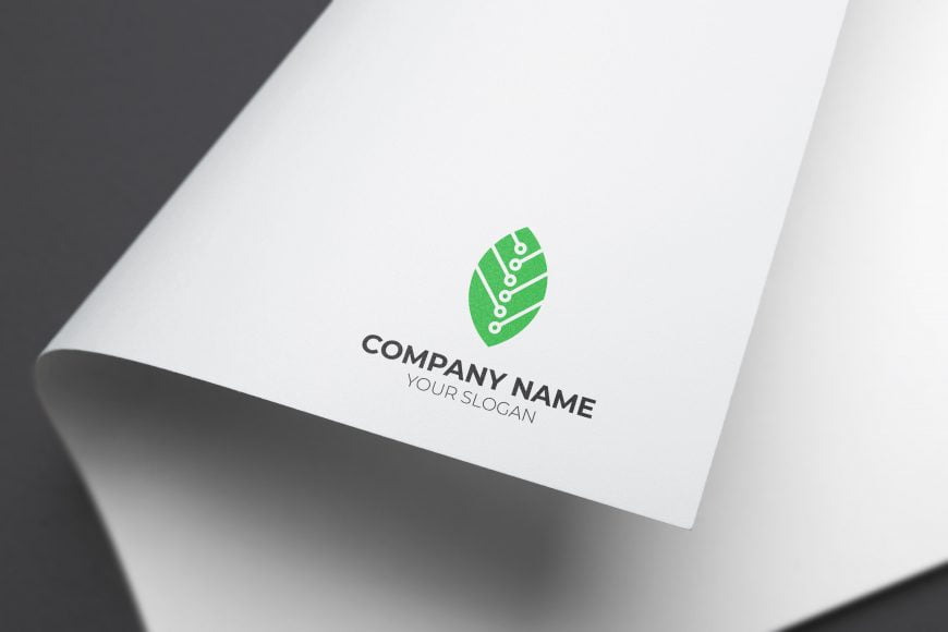 Free Green Tech Logo Design Template Download – GraphicsFamily