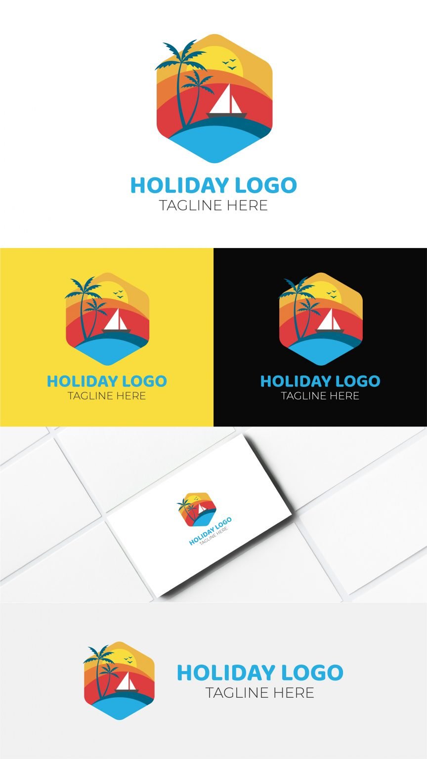 Holiday Logo Design – GraphicsFamily