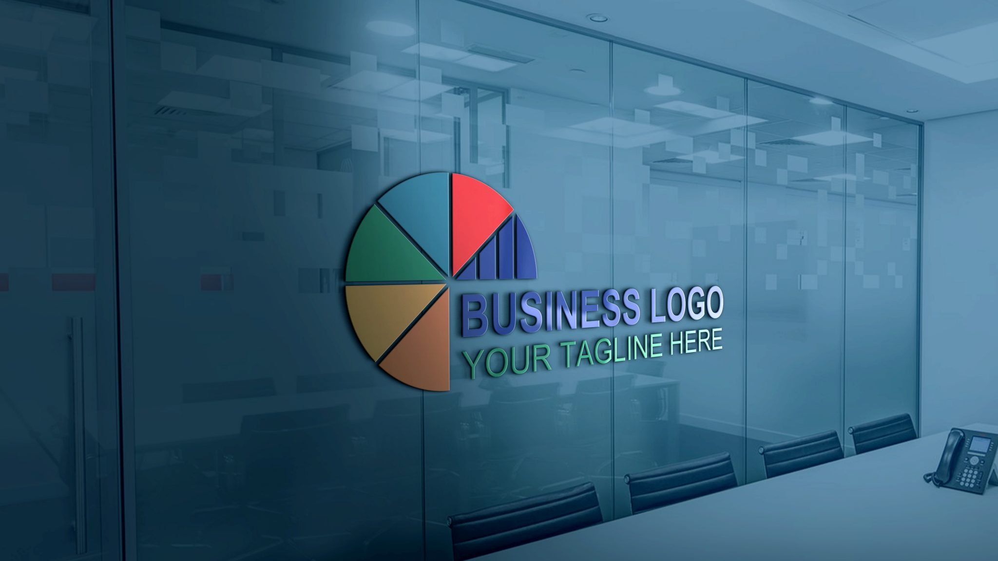 Modern Business Marketing Logo Design Free Template – GraphicsFamily