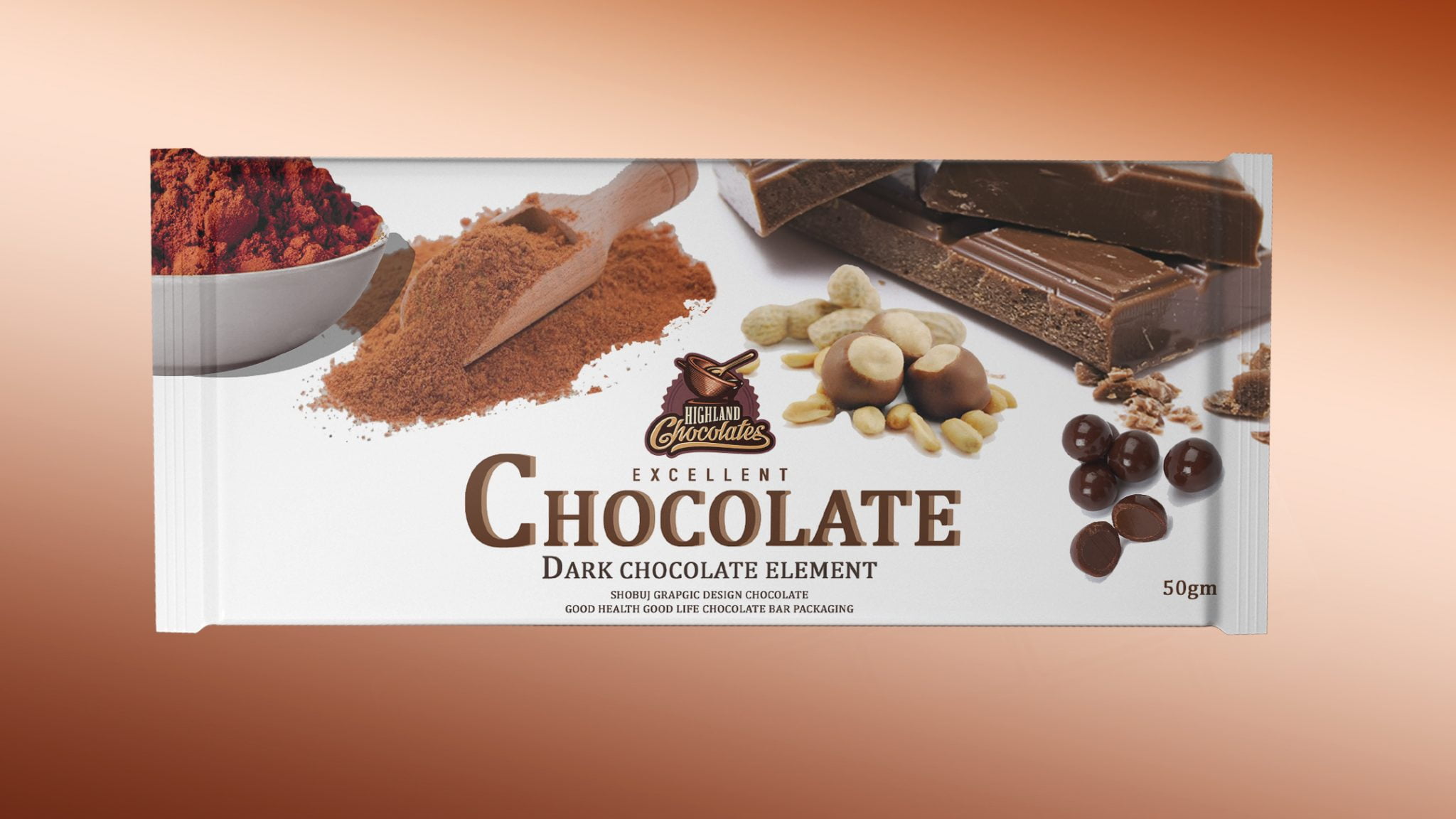 Chocolate Package Design Template PSD – GraphicsFamily