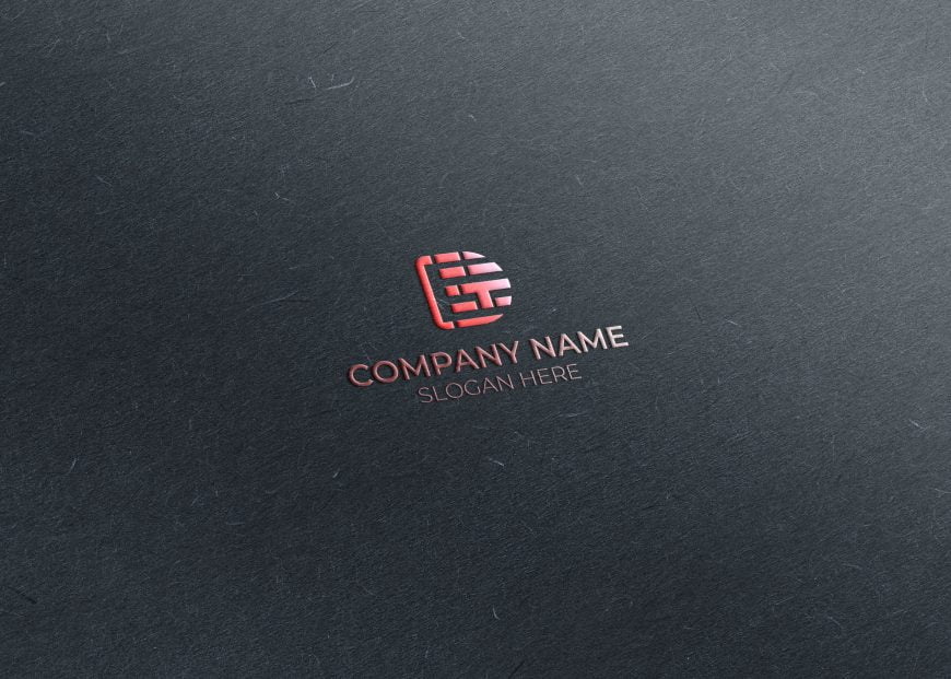 D Tech Logo Design Free Template – GraphicsFamily