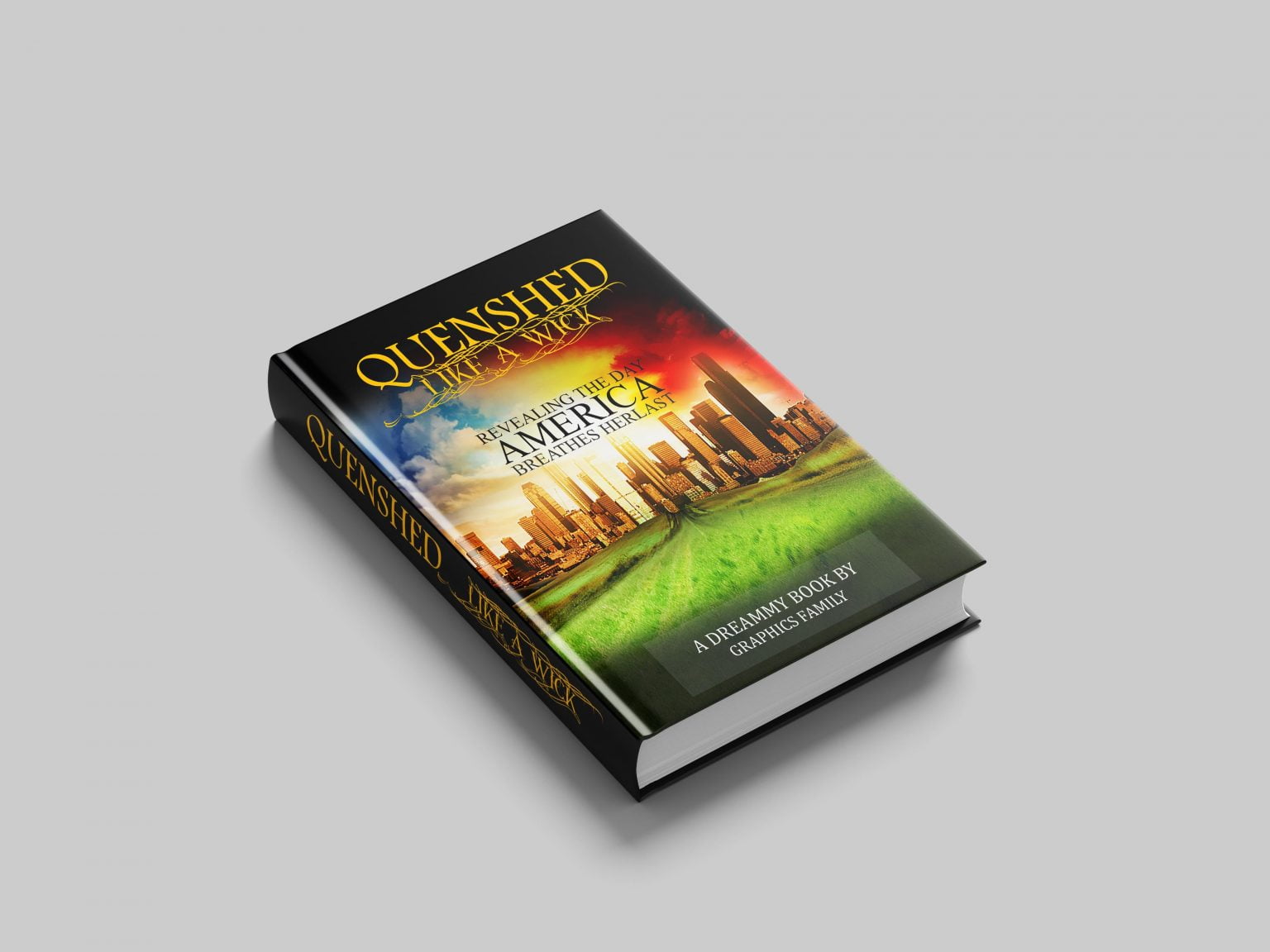 Historical Book Cover Design Free PSD – GraphicsFamily