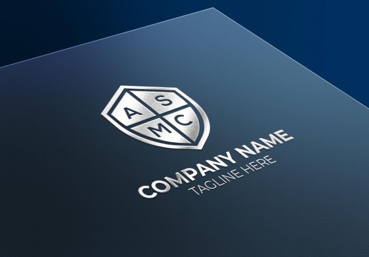 Silver Glossy Logo Mockup Free PSD – GraphicsFamily