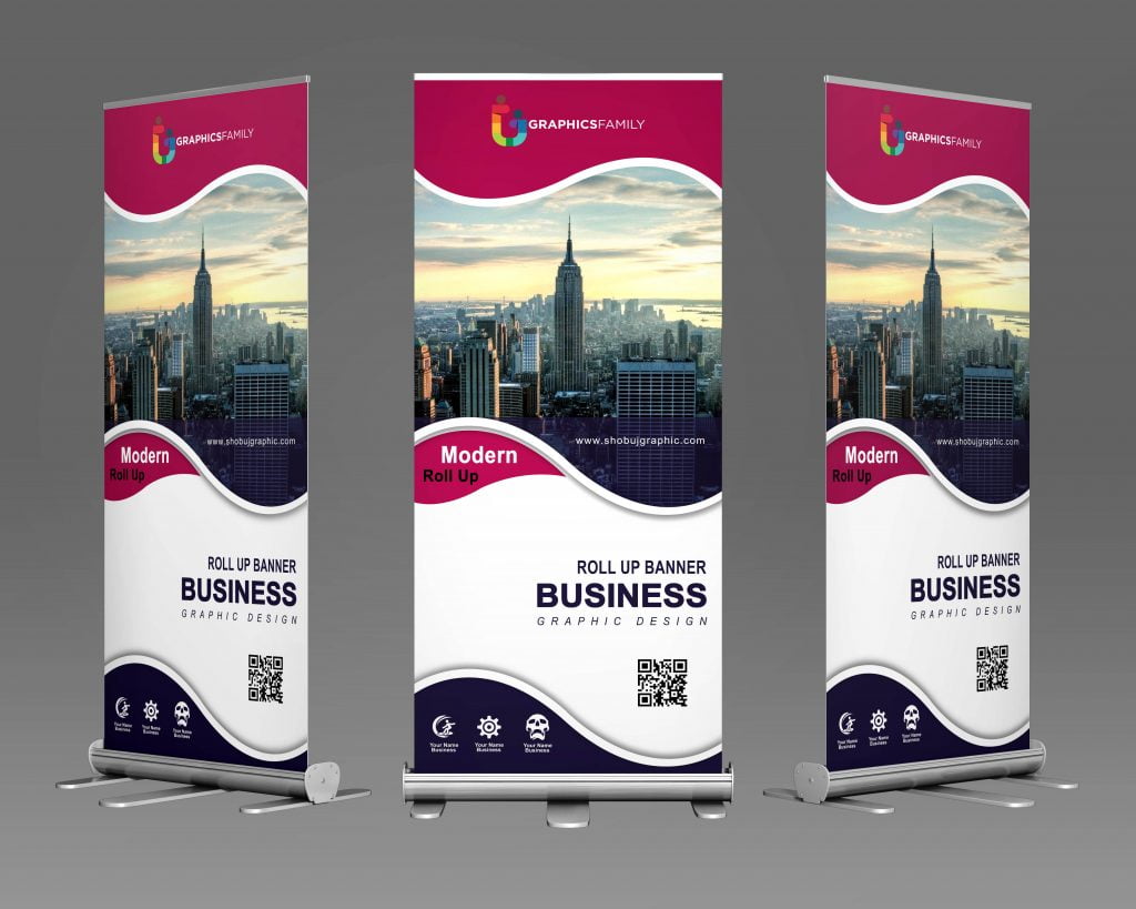 3+ Best Free Modern Roll Up Banner Design PSD Templates To Download ...