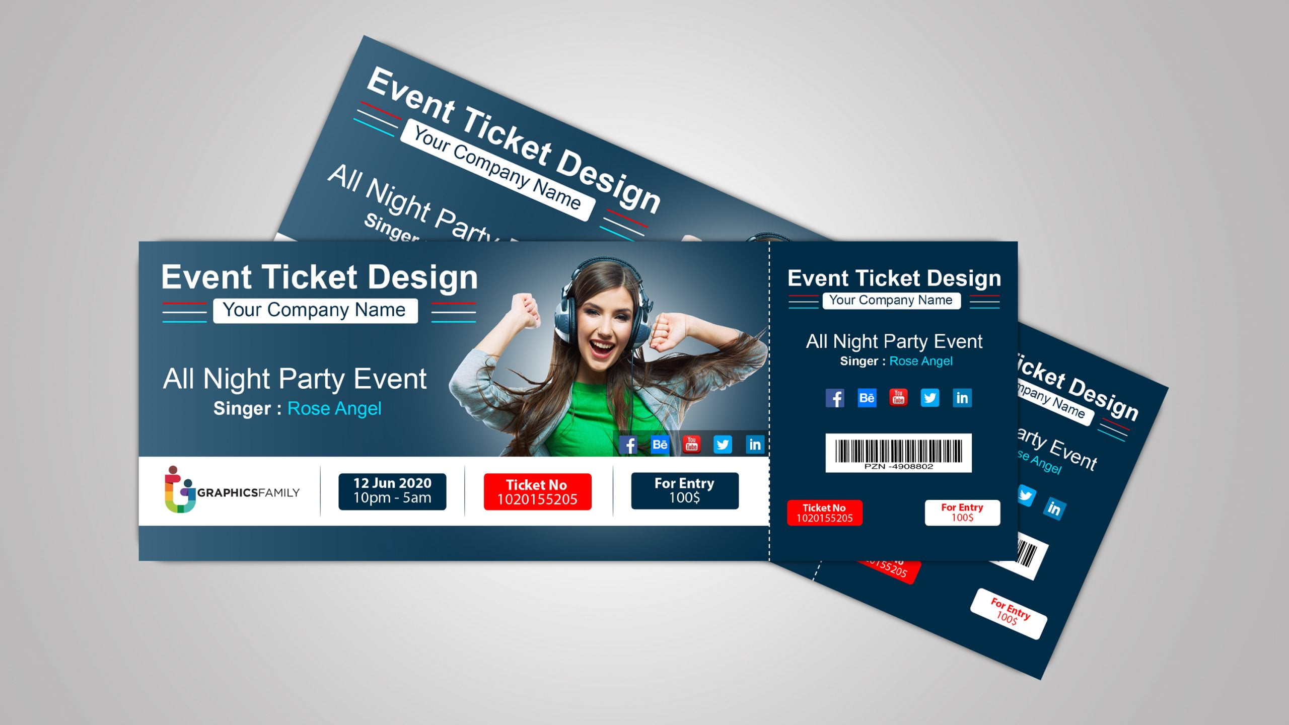 Event Ticket Html Template Free FREE PRINTABLE TEMPLATES