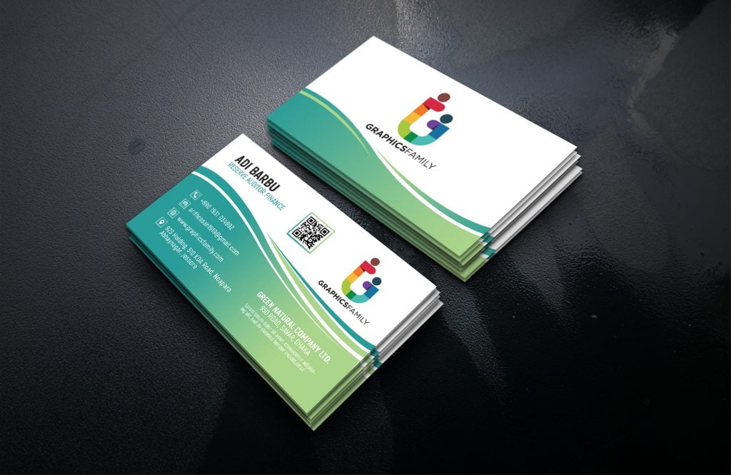 Reserve Auditor Finance Business Card Template Free psd – GraphicsFamily