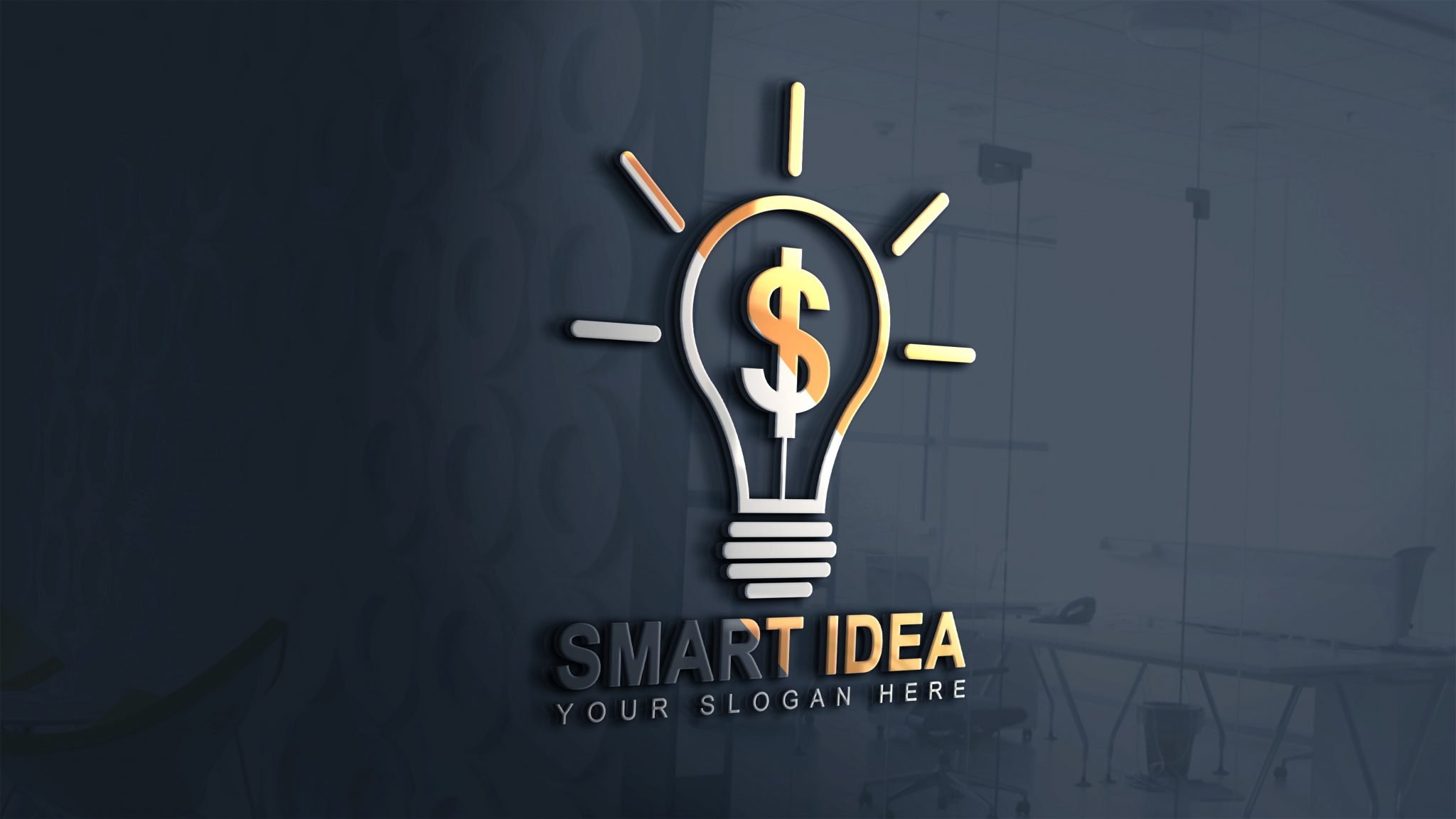 Smart Idea Logo Design Free PSD Template – GraphicsFamily