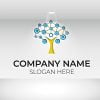 Tech Tree Logo Design For Tech company Free Ai – GraphicsFamily