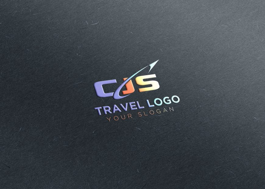 Creative CJS Logo Design For Travel Company free template – GraphicsFamily