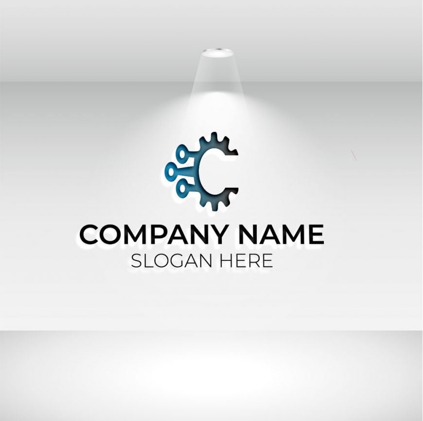 Tech Repair Logo Design Free Ai download – GraphicsFamily