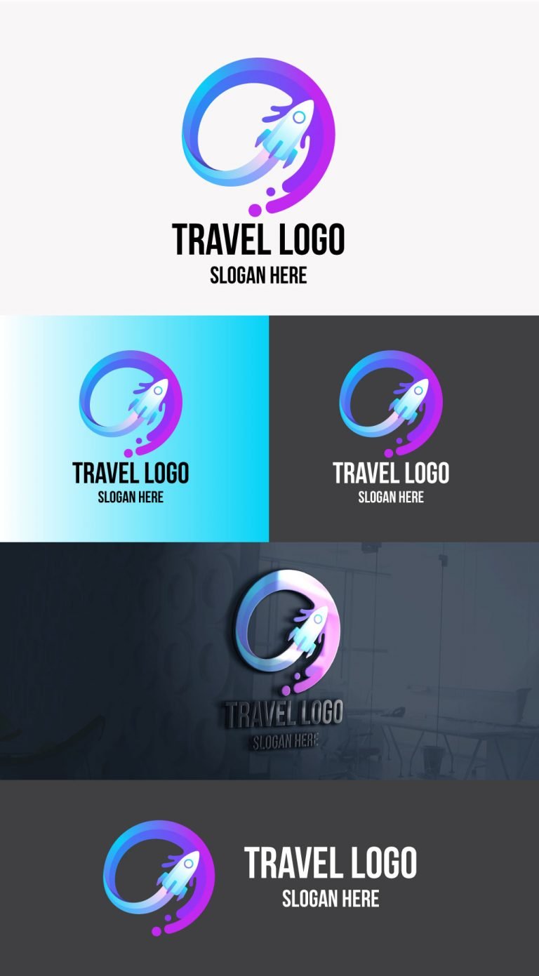 3+ Best Free Travel Logo Design PSD Templates To Download - GraphicsFamily