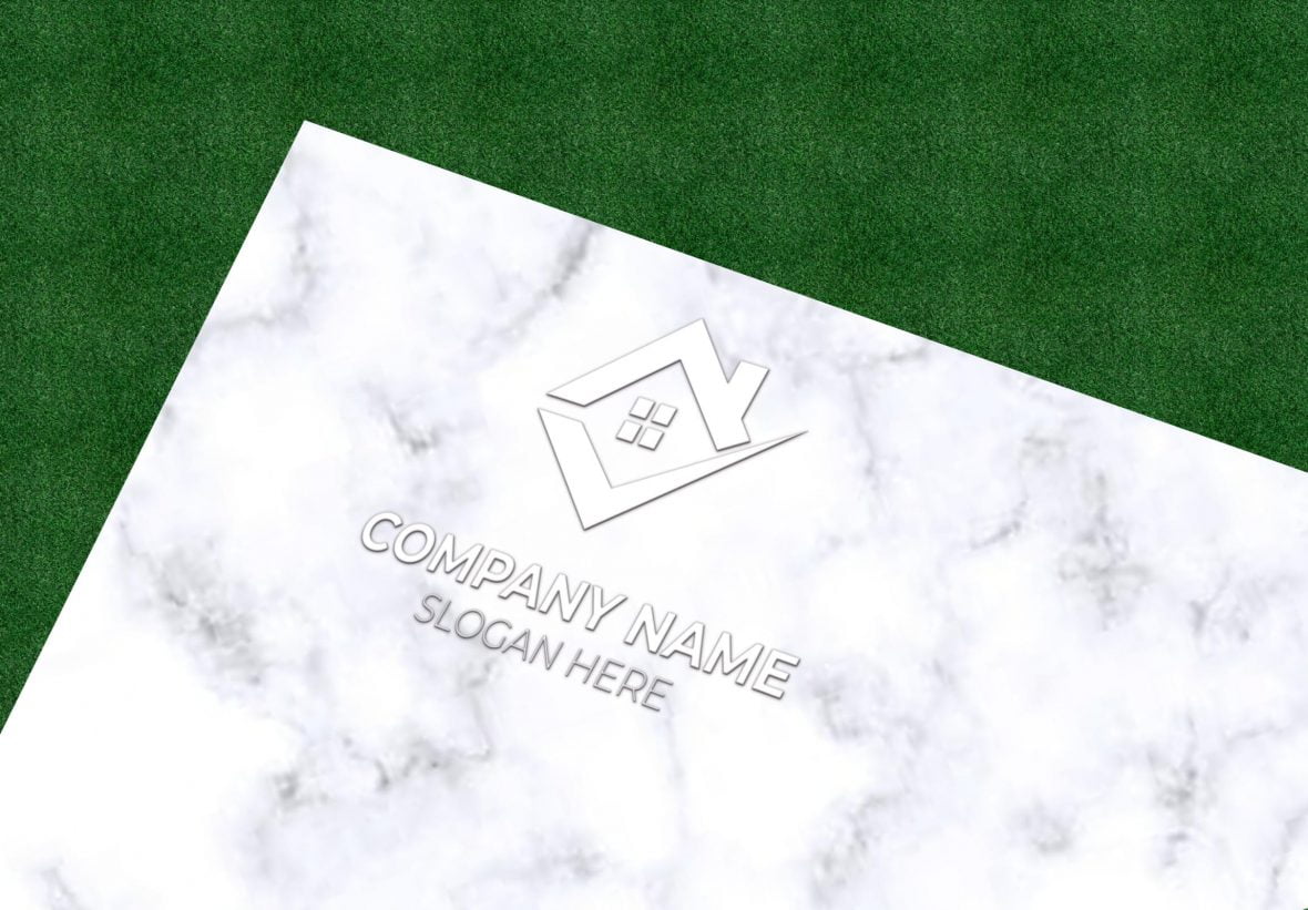 White Paper Logo Mockup – GraphicsFamily