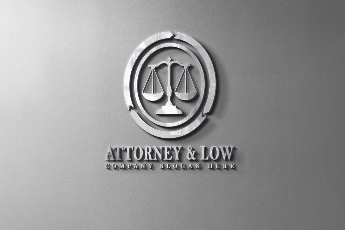 Free Photoshop Attorney & Law Logo Design Template – GraphicsFamily